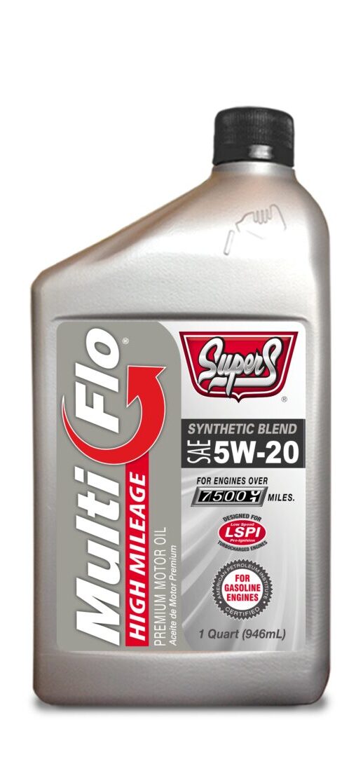 SUPER S MULTI-FLO SYNTHETIC BLEND HIGH MILEAGE SAE 5W-20 SP/GF-6A ...