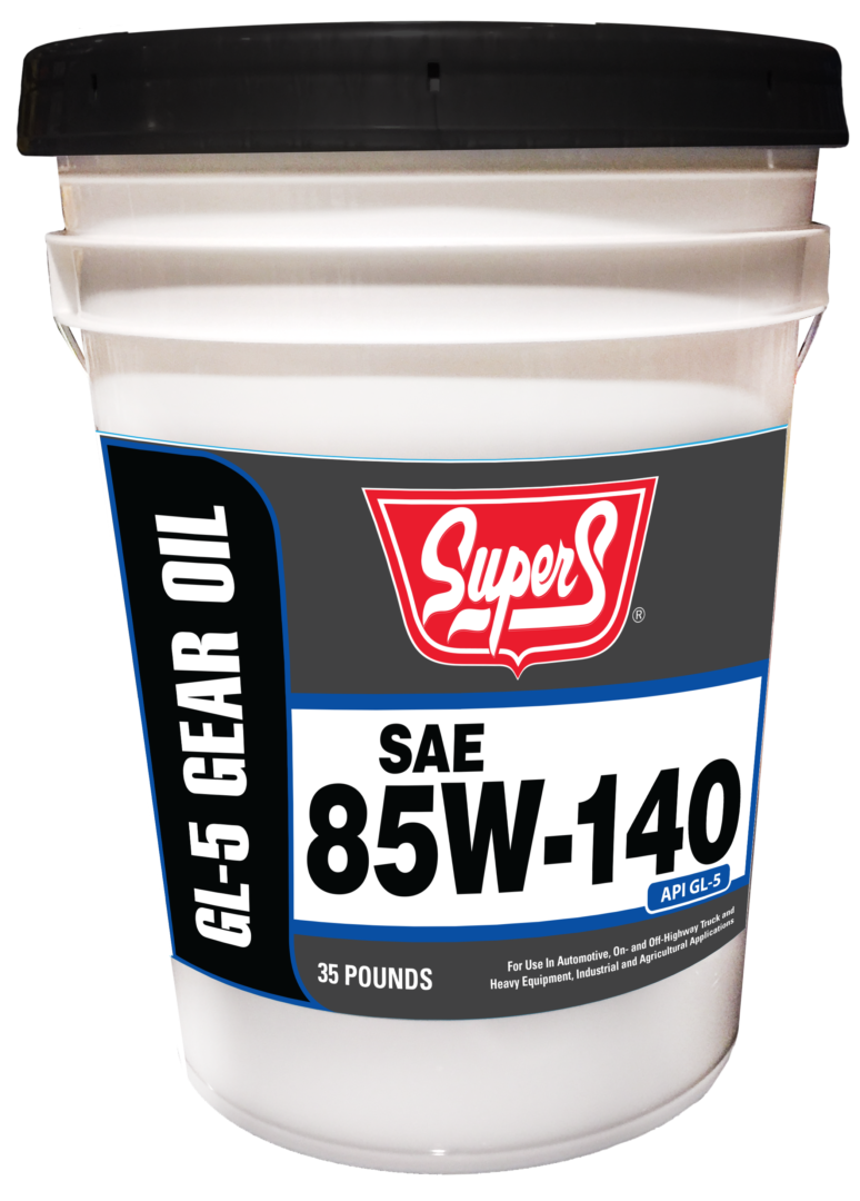 SUPER S SAE 85W-140 GL-5 GEAR OIL - Smitty’s Supply