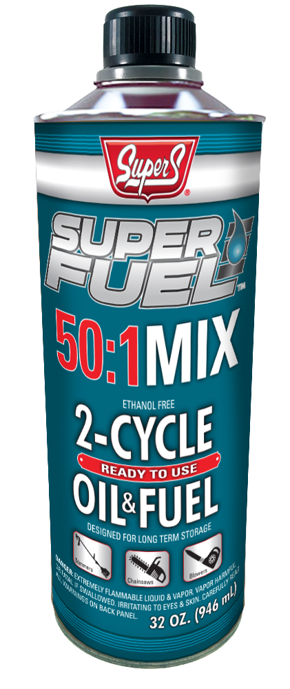 SUPER S SUPERFUEL 2-CYCLE OIL & FUEL 50:1 MIX - Smitty’s Supply
