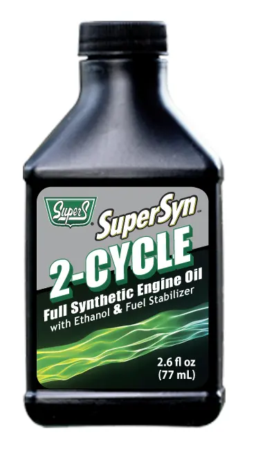 SUPER S SUPERSYN 2-CYCLE FULL SYNTHETIC ENGINE OIL W/ETHANOL & FUEL ...