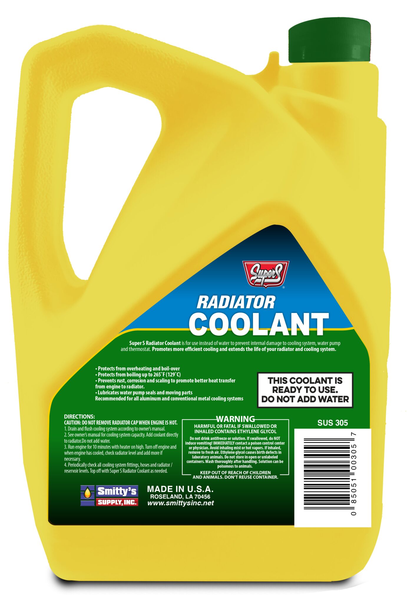 SUPER S RADIATOR COOLANT FLUID - Smitty’s Supply