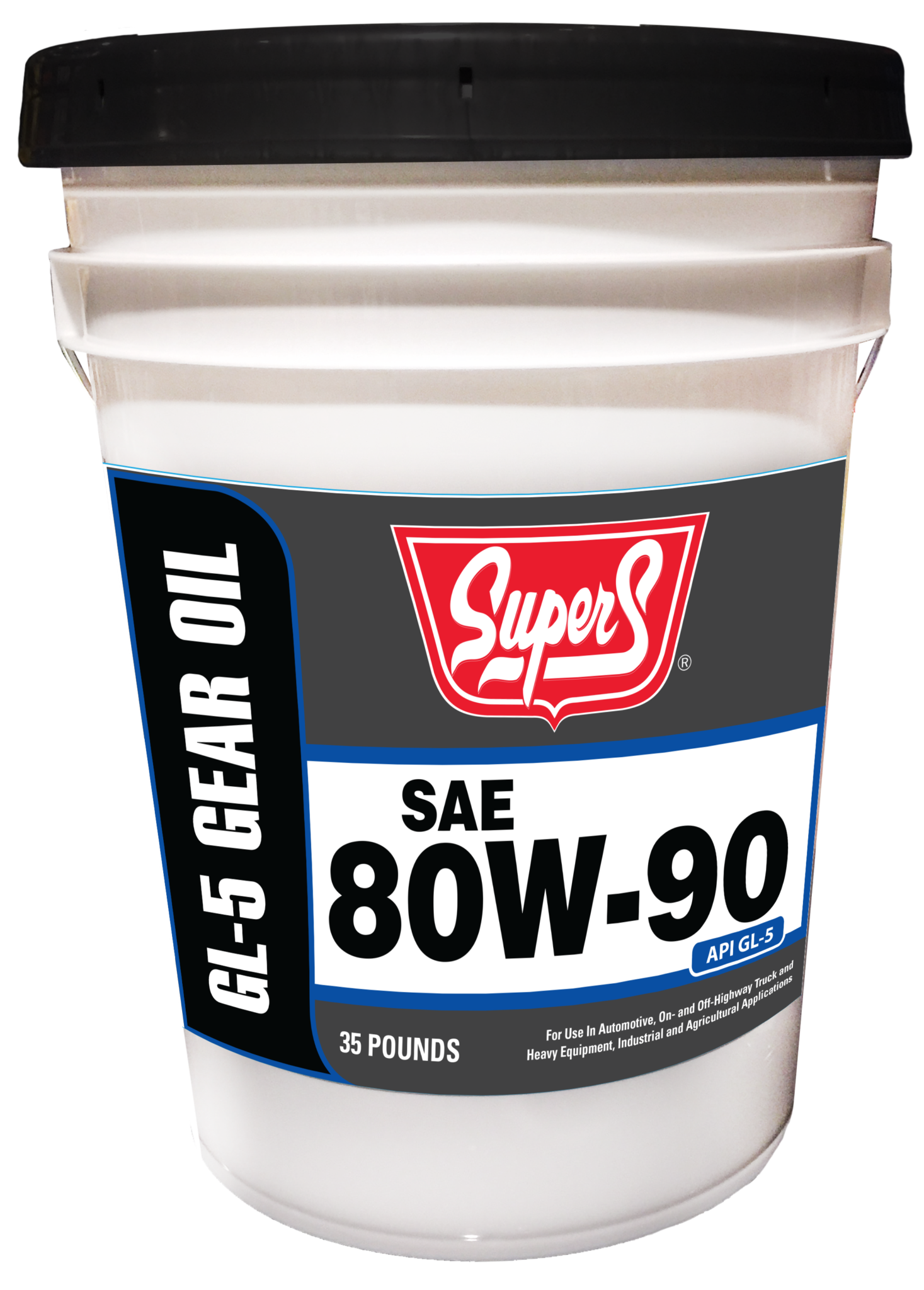 SUPER S SAE 80W-90 GL-5 GEAR OIL - Smitty’s Supply